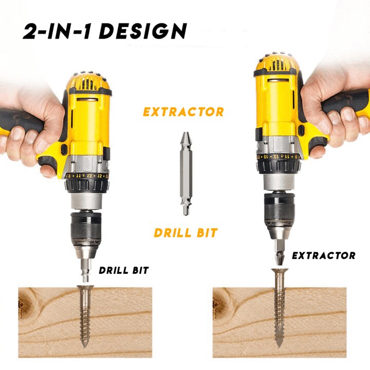 Premium Screw Extractor (Set of 5) – dinoinbox
