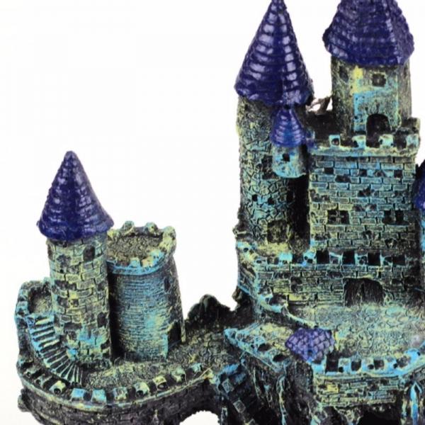 Resin Artificial Medieval Towers Castle Aquarium Decoration Fish Tank ...