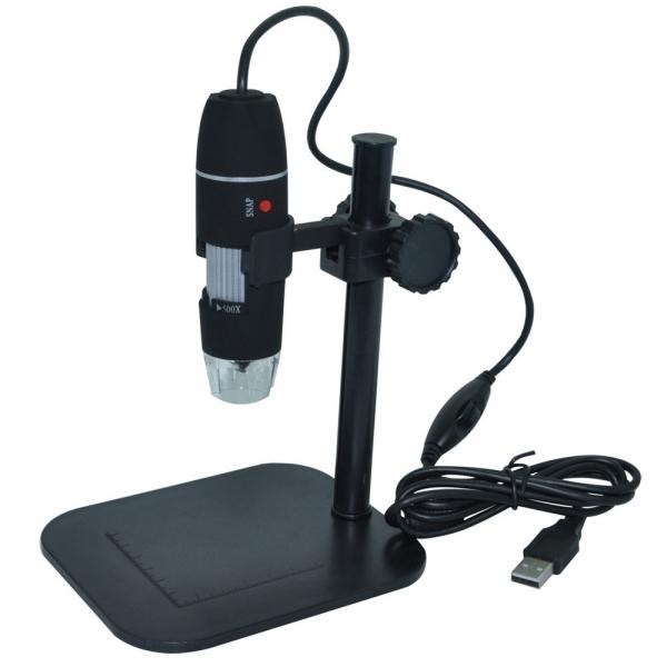 S02 1X-500X 2MP USB Digital Microscope 8LED Electron Endoscope Magnifi ...