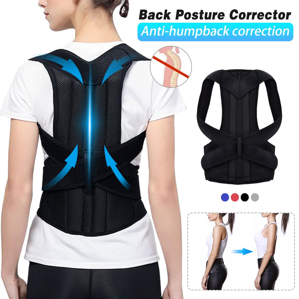 Fiber Strip Correction Back Kyphosis Correction Belt For Men And Women ...