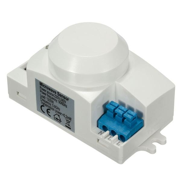 SK-600 5.8GHz Microwave Radar Sensor Body Motion HF Detector Light Swi ...
