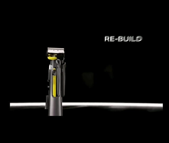 New Titanium Wireless Rechargeable Precision Shaver Multipurpose Full ...