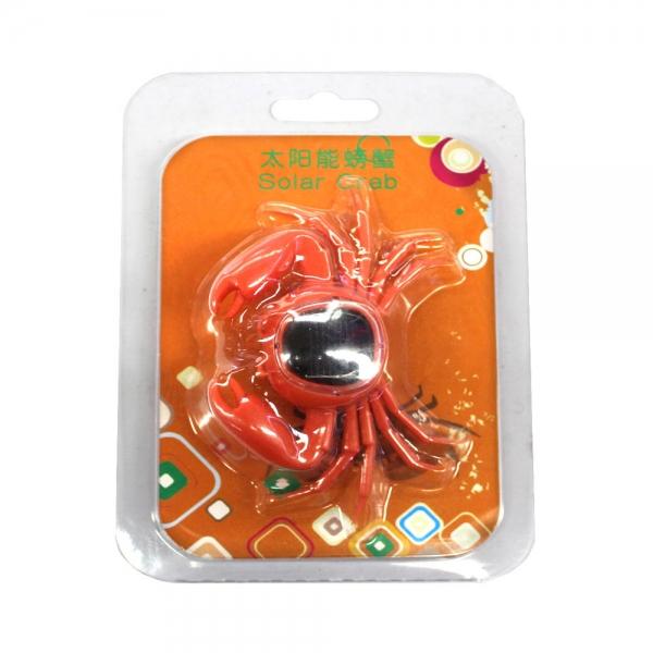 Solar Powered Crab Toy Orange – usadino