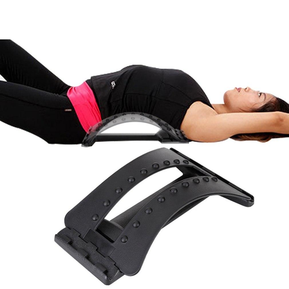 Spine Pain Relief Lumbar Traction Stretching Device Waist Spine Relax ...