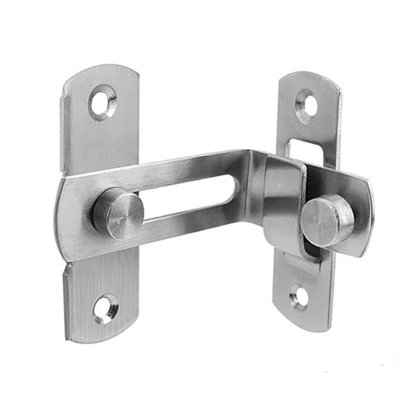 Stainless Steel Home Safety Gate sliding Door Bolts lock door Latch Sl ...