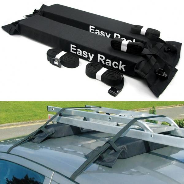 Universal Auto Soft Car Roof Rack Outdoor Rooftop Luggage Carrier Load ...