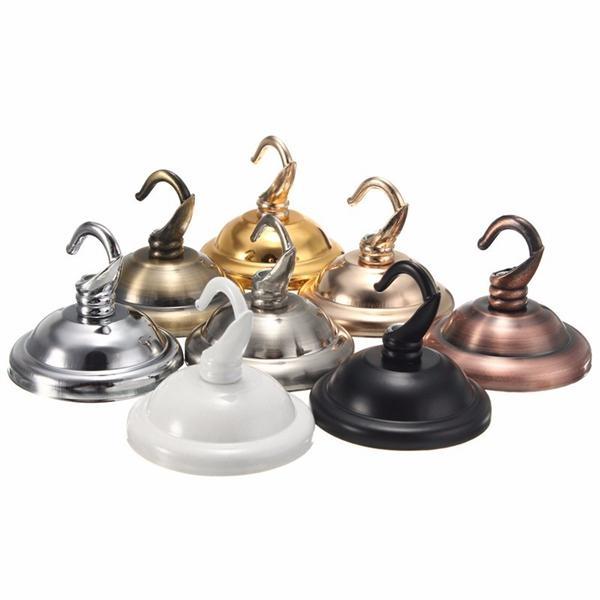 Vintage Ceiling Rose Hook Plate Holder For Light Fitting Chandelier La ...