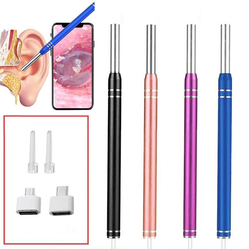 Visual Ear Scope Endoscope Medic Camera 3 IN 1 Ears Wax Inspection Ca ...
