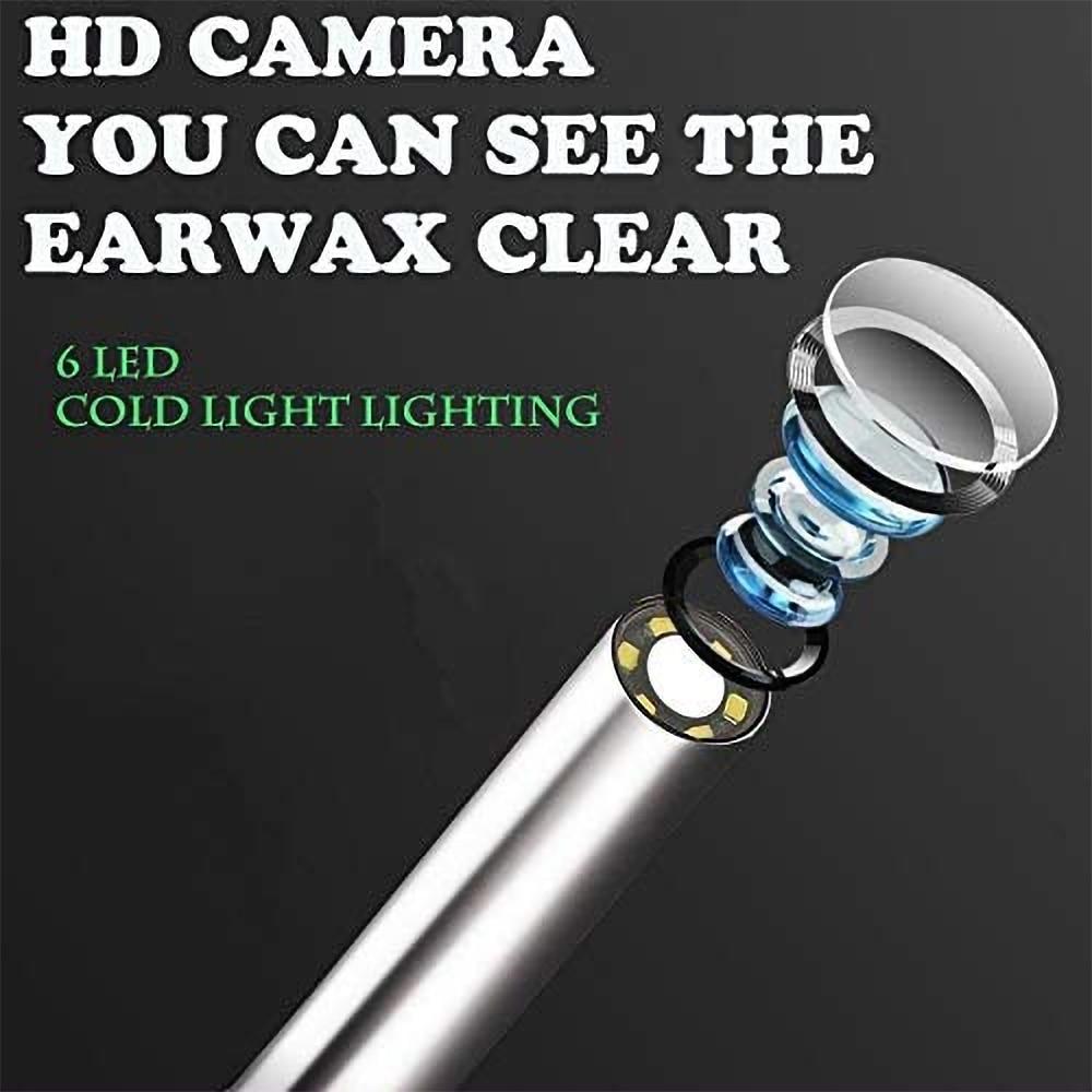 Visual Ear Scope Endoscope Medic Camera 3 IN 1 Ears Wax Inspection Ca ...